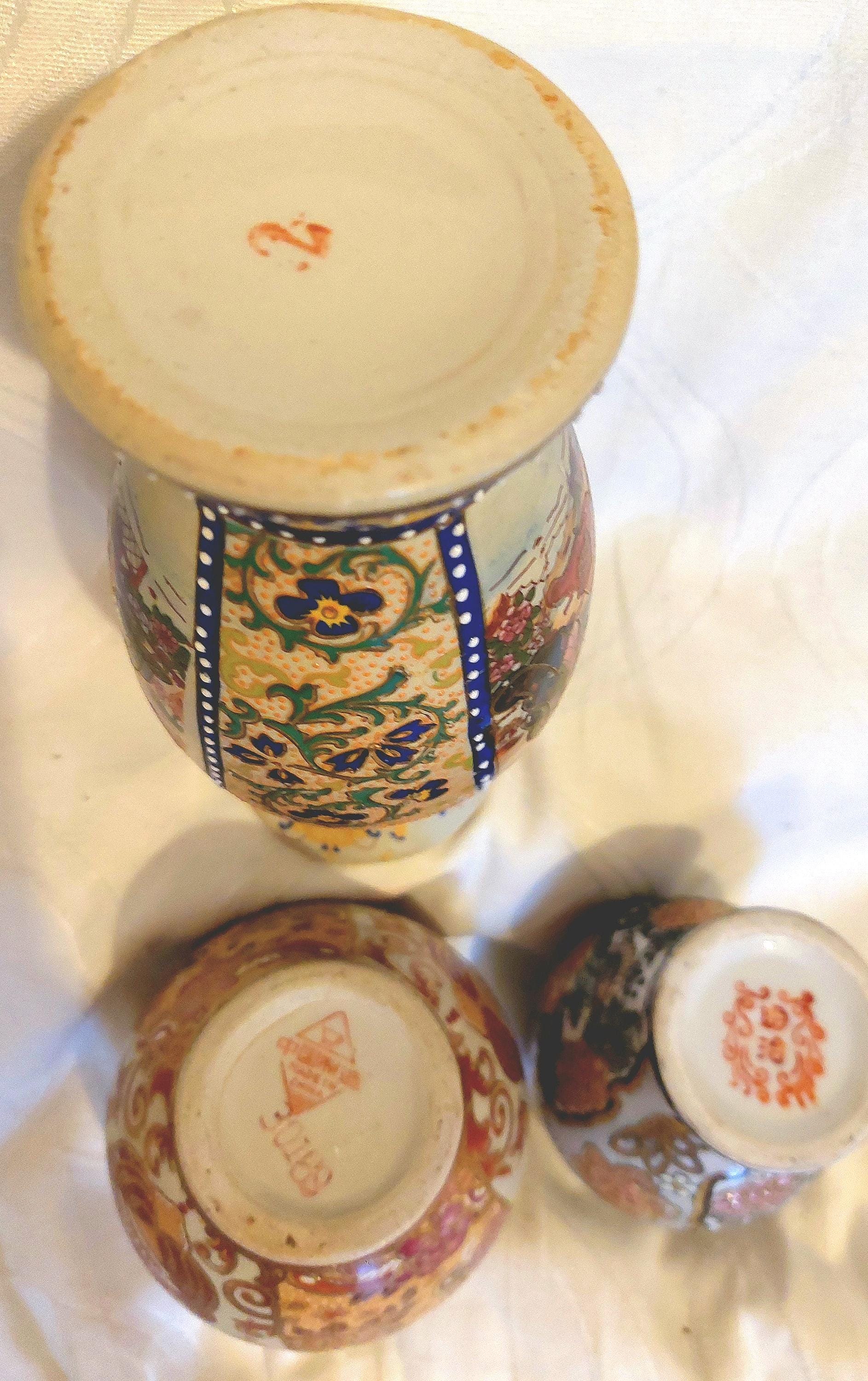A Trio of Fine Vintage/antique Chinese Small Vases for Creating a ...