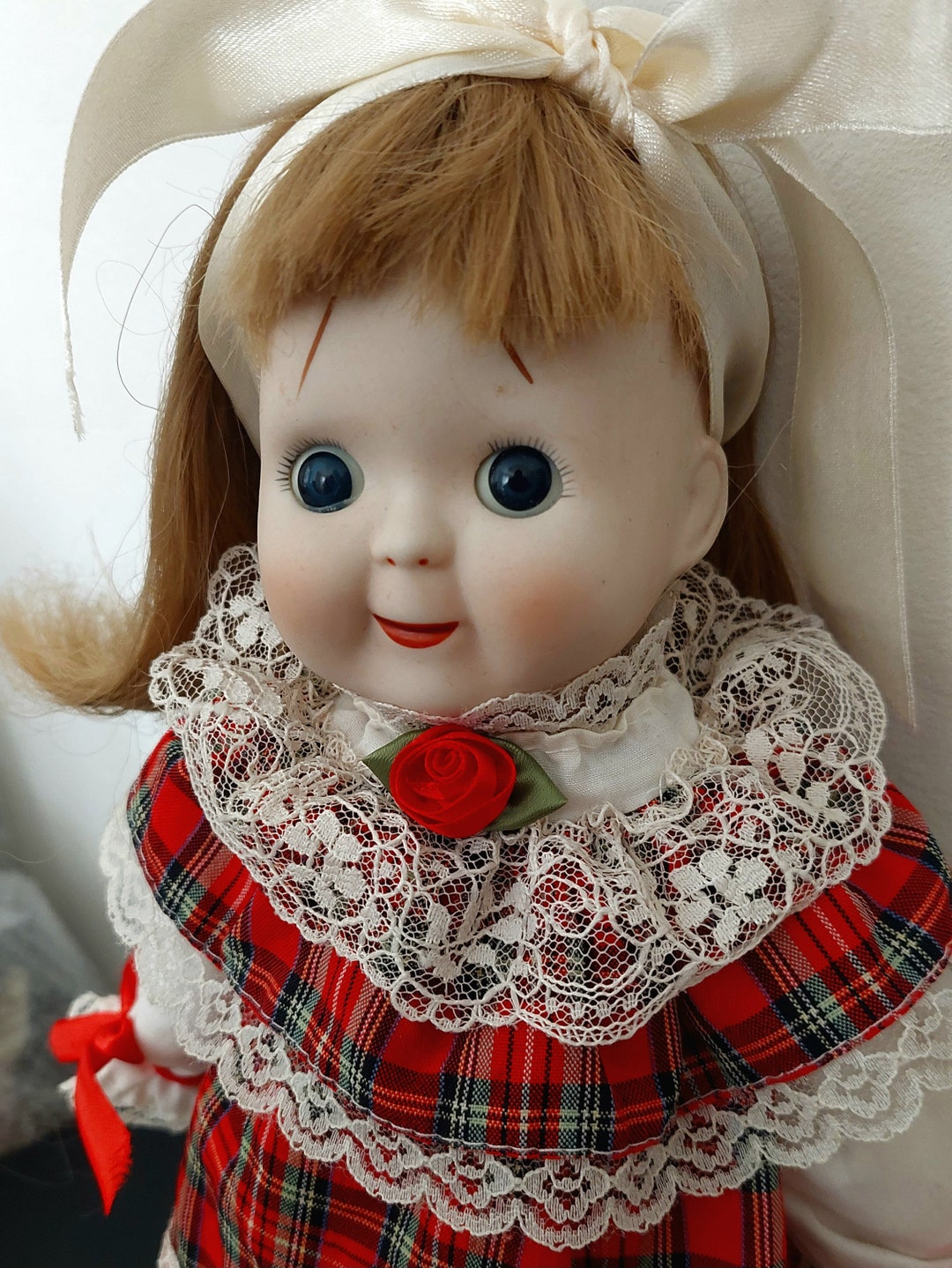 Googly Eyed Rare Bisque Doll Full of Joy Called Freyja Gift - Etsy