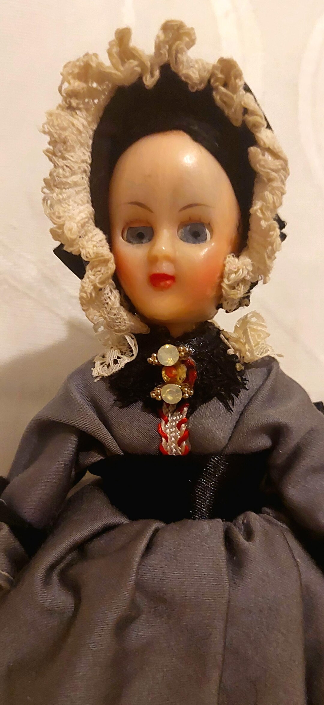 Florence Nightingale 1950s Hard Plastic Vintage Small Collectors Doll ...
