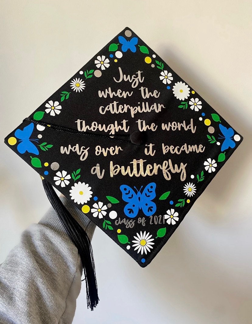 Design Your Own Custom Graduation Cap Hat Mortarboard Graduate - Etsy ...