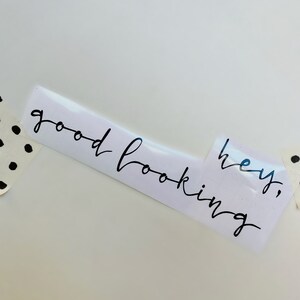 Mirror Sticker Handwriting Font Positive Affirmation Beauty Salon Home ...