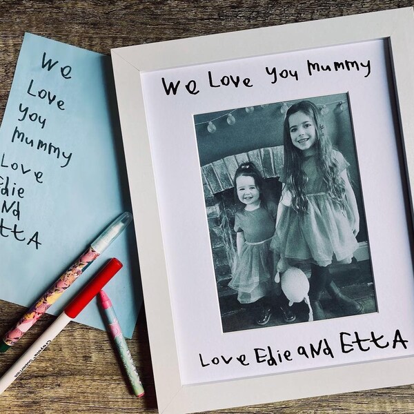 Handwriting Frame - Etsy UK