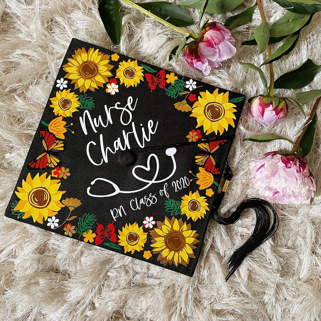 Design Your Own Custom Graduation Cap Hat Mortarboard Graduate Gift ...