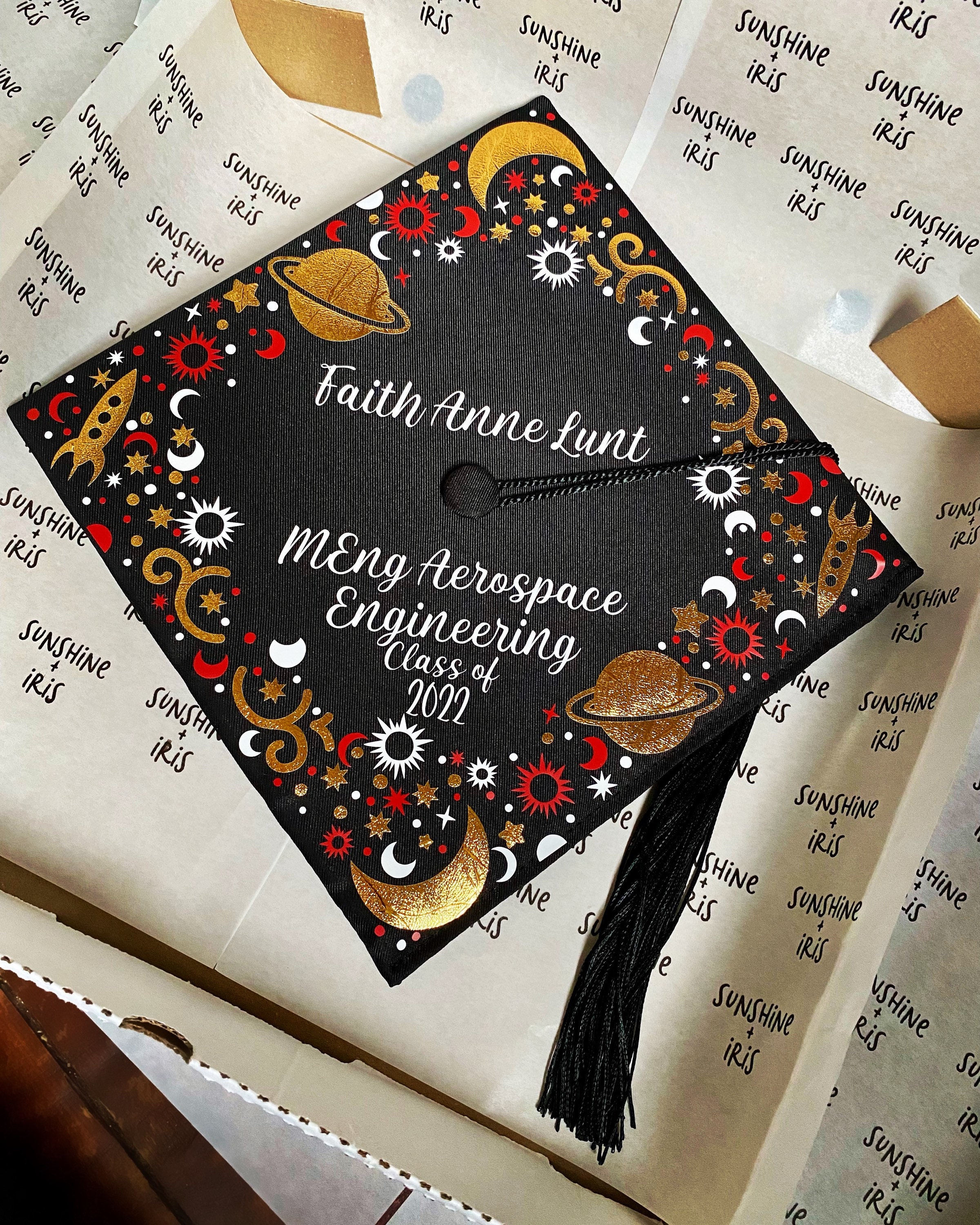 Design Your Own Custom Graduation Cap Hat Mortarboard Graduate - Etsy ...