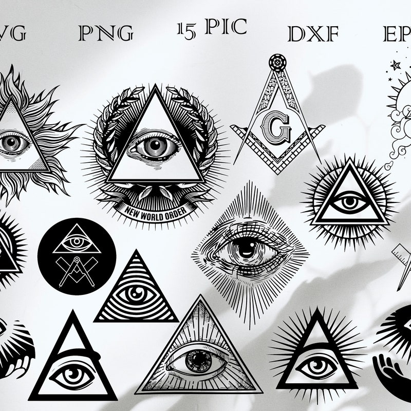 Illuminati Svg - Etsy