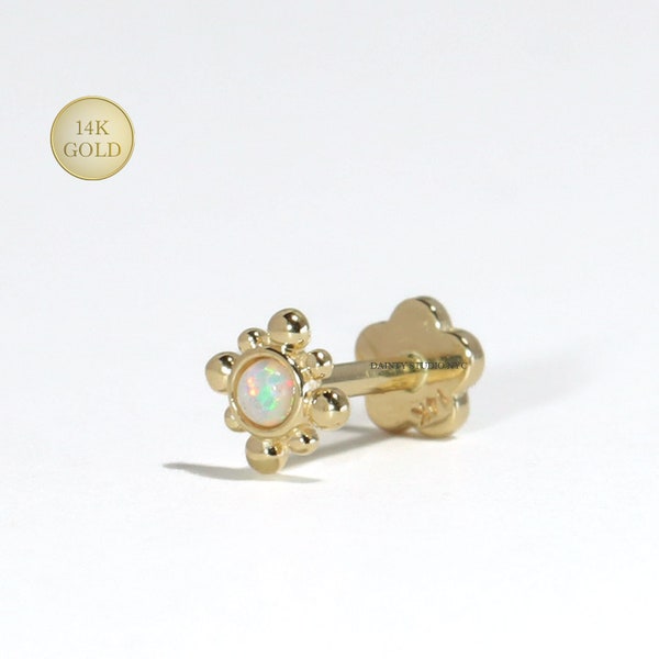 Flat Back Earring - Etsy