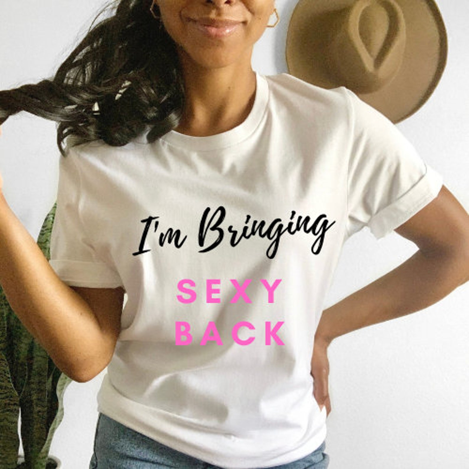 Sexy Tshirt For Women Im Bringing Sexy Back Etsy Uk
