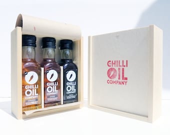 Hot Chilli Foodie Gift Hamper Box, Chilli Gift Set for Him, Cooking ...