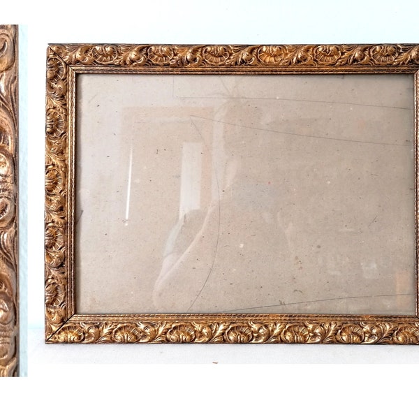 Antique Wooden Frame - Etsy