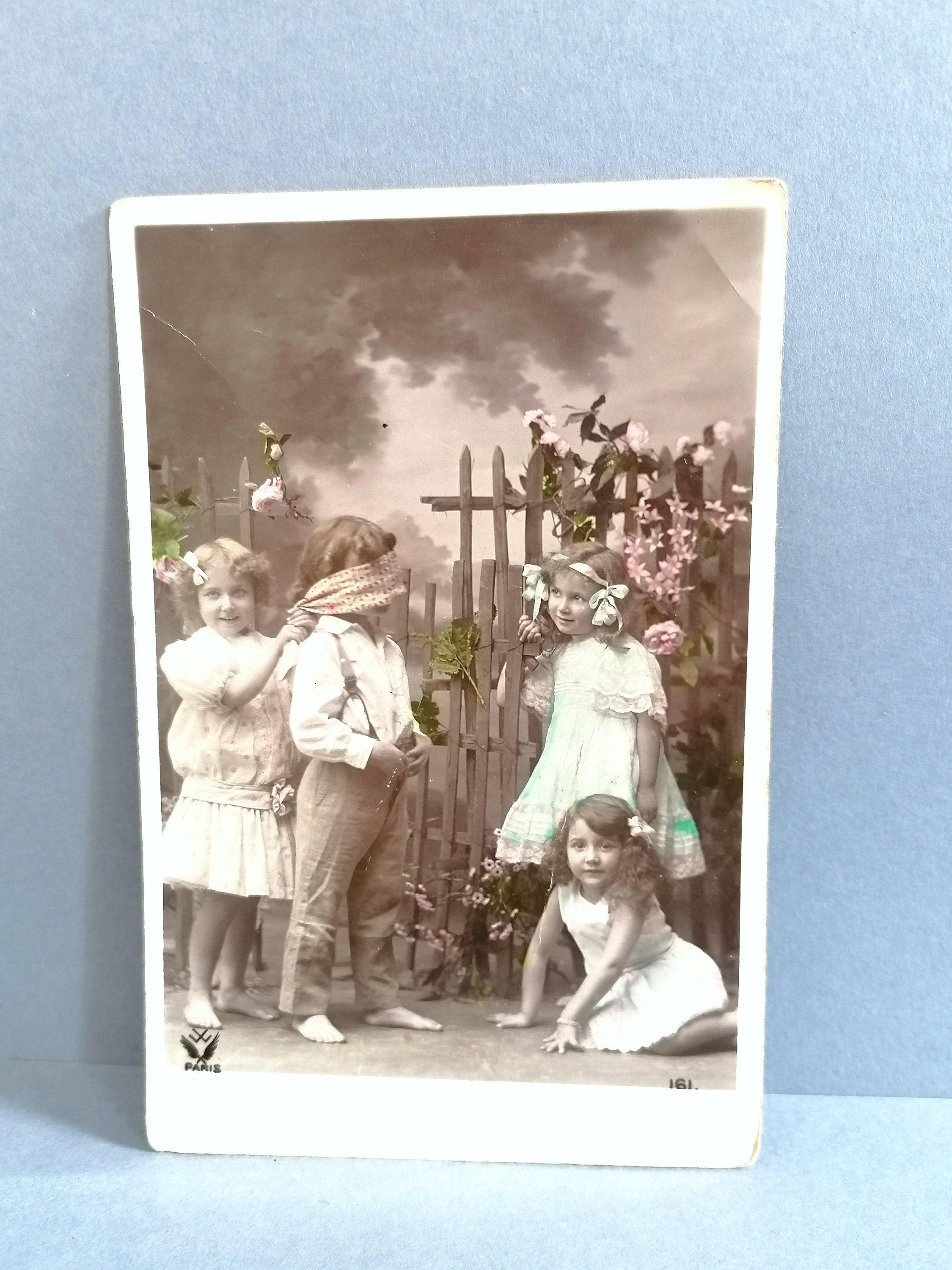 Antique Photos Set, Vintage Postcards, Hand Coloured Postcards, Retro ...