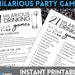 21 Hilarious Drinking Games | Printable Party Games, 21st Birthday ...