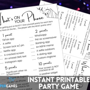 Hilarious Adult Birthday Game | Printable Party Games, Adult Games ...