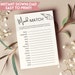 Fun Mind Match Birthday Game: Printable Adult Party Game (PDF, PNG, JPG ...