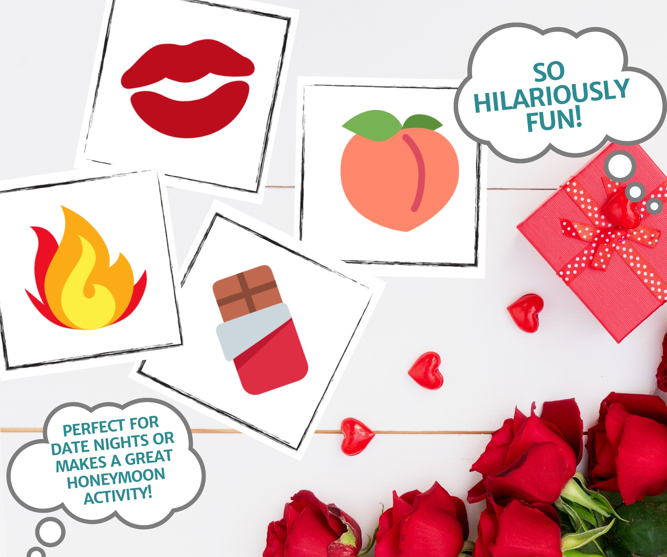 Fun And Sexy Date Night Games Bundle Instant Download Couples Date