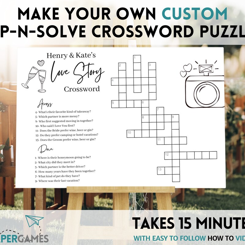 Puzzle Wedding - Etsy
