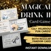 WIZARD Bachelorette Party Game Drink If Game Printable Hen Party Game ...