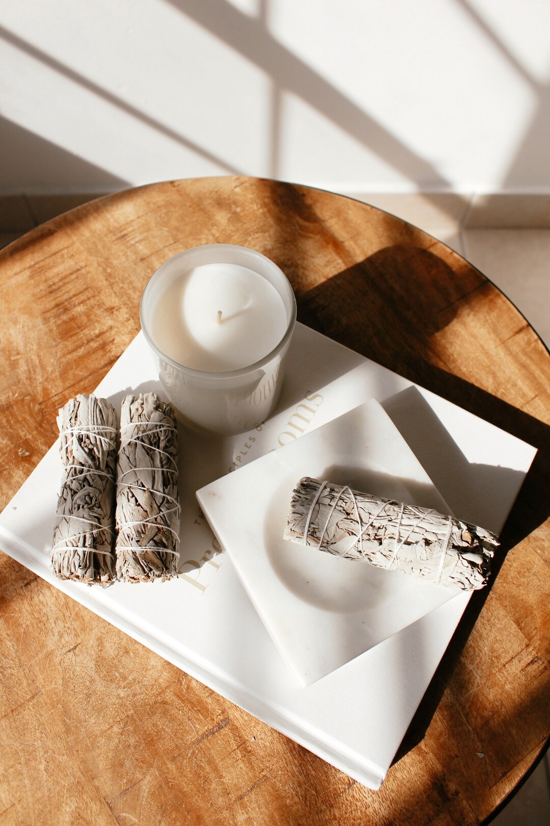 Smudging Dish | Minimal Smudging Bowl | Modern Smudging Dish | Marble ...