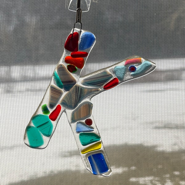 Glass Letters - Etsy