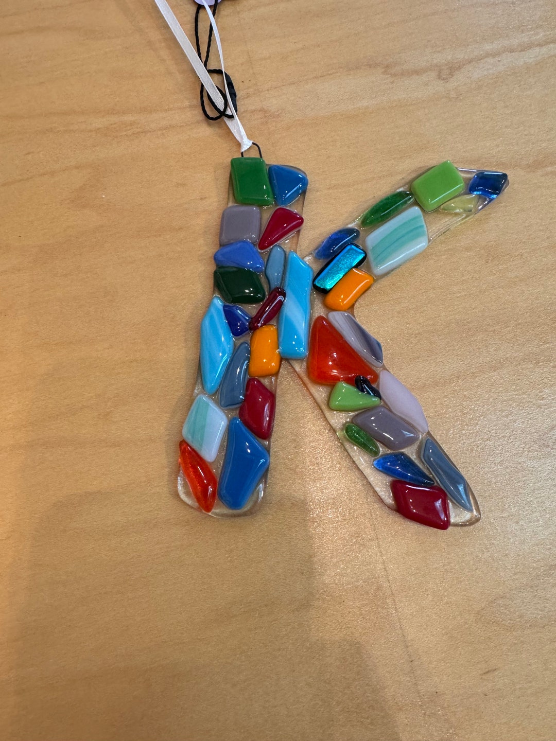 Fused Glass Letters - Etsy