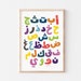 Arabic Alphabet Poster by Farasha Prints • High Resolution Jpeg Files ...