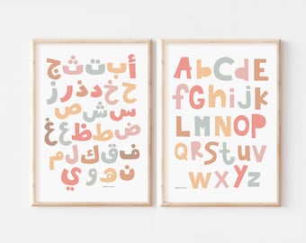 Arabic Alphabet Poster by Farasha Prints High Resolution Jpeg Files ...