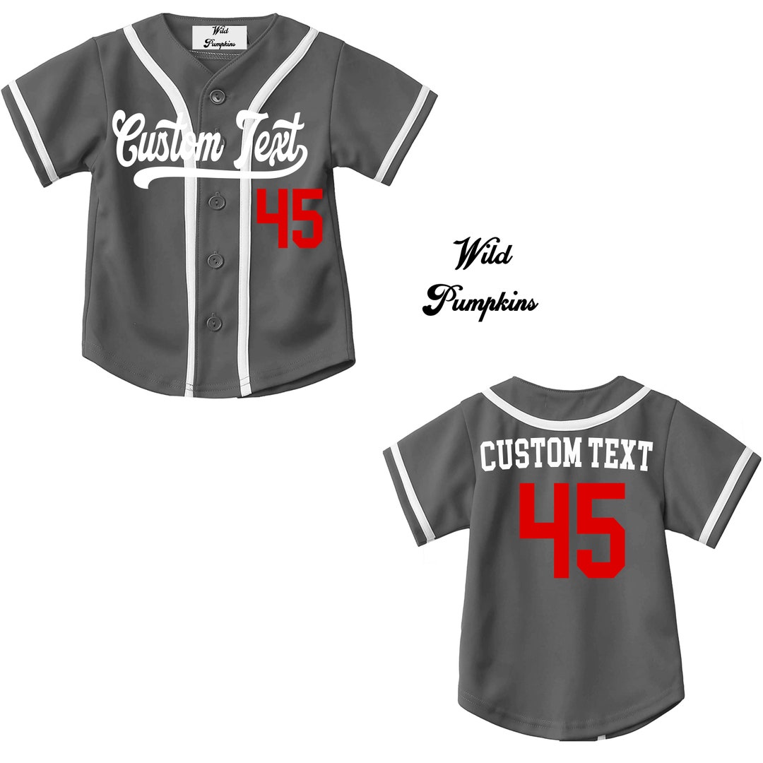 Personalized Toddler & Youth Baseball Jerseys Boy and Girl - Etsy
