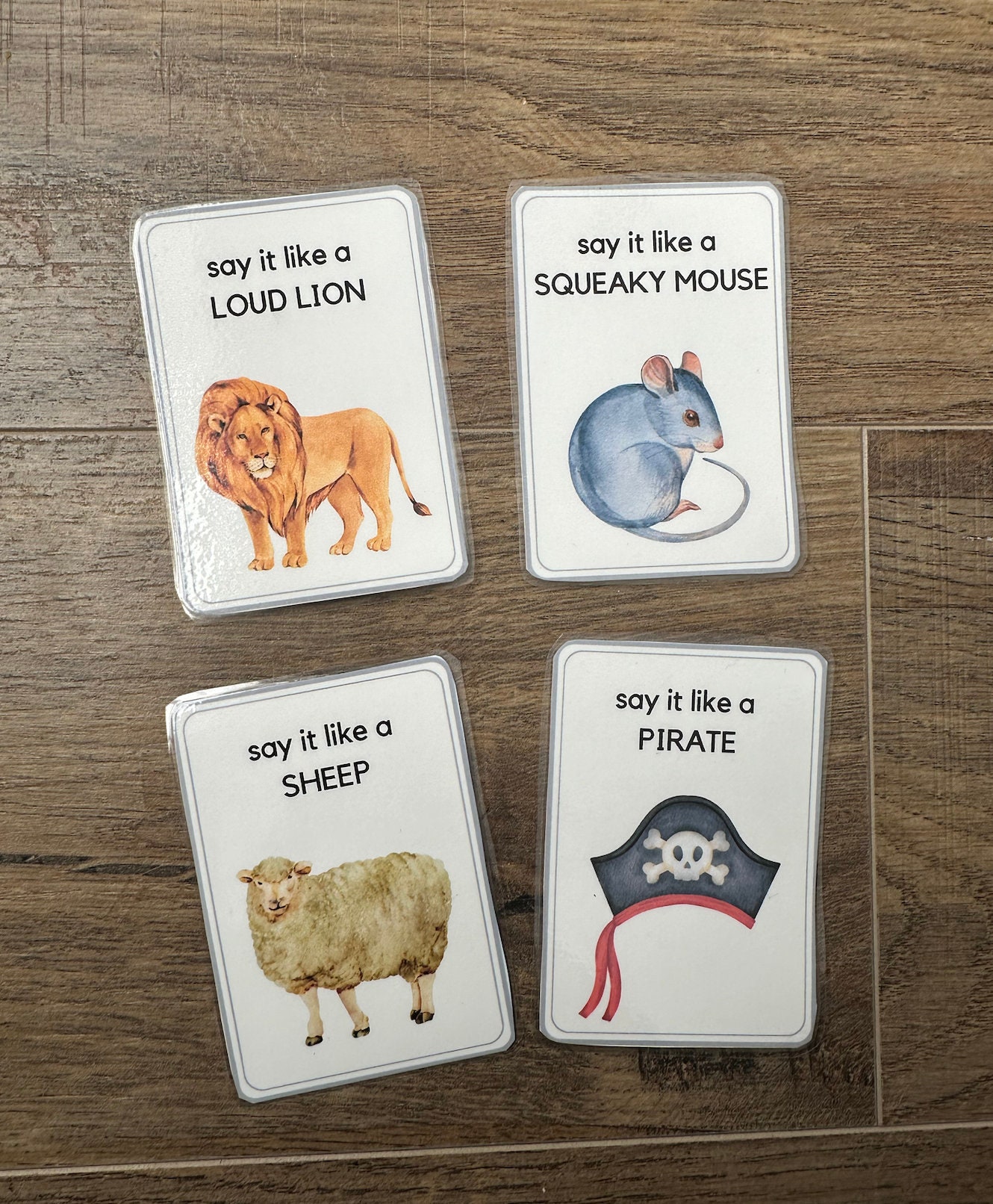 Voice & Movement Cards DIGITAL DOWNLOAD - Etsy