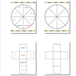 Spinner and Dice for Classical Conversations, CC Memory Work Review ...