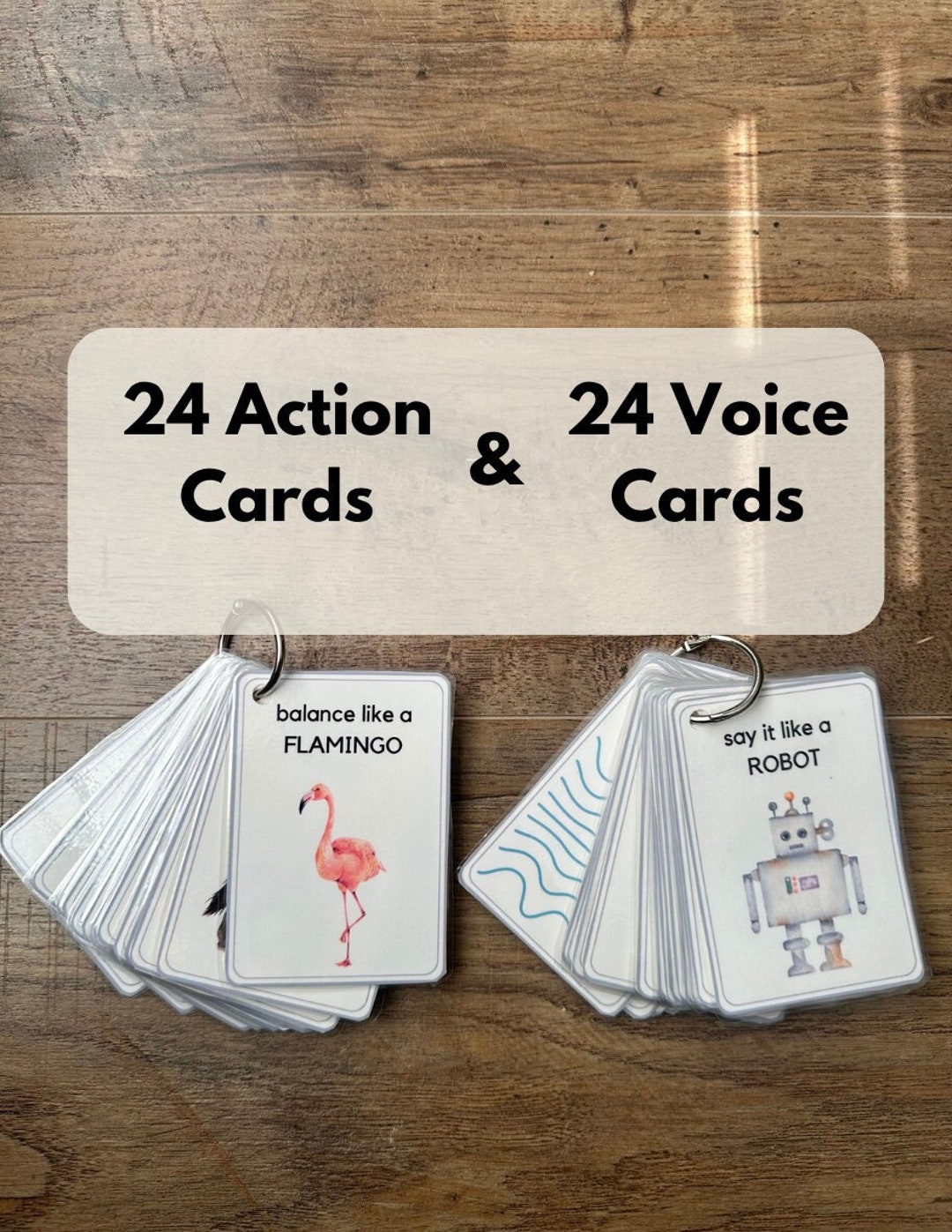 Voice & Movement Cards DIGITAL DOWNLOAD - Etsy