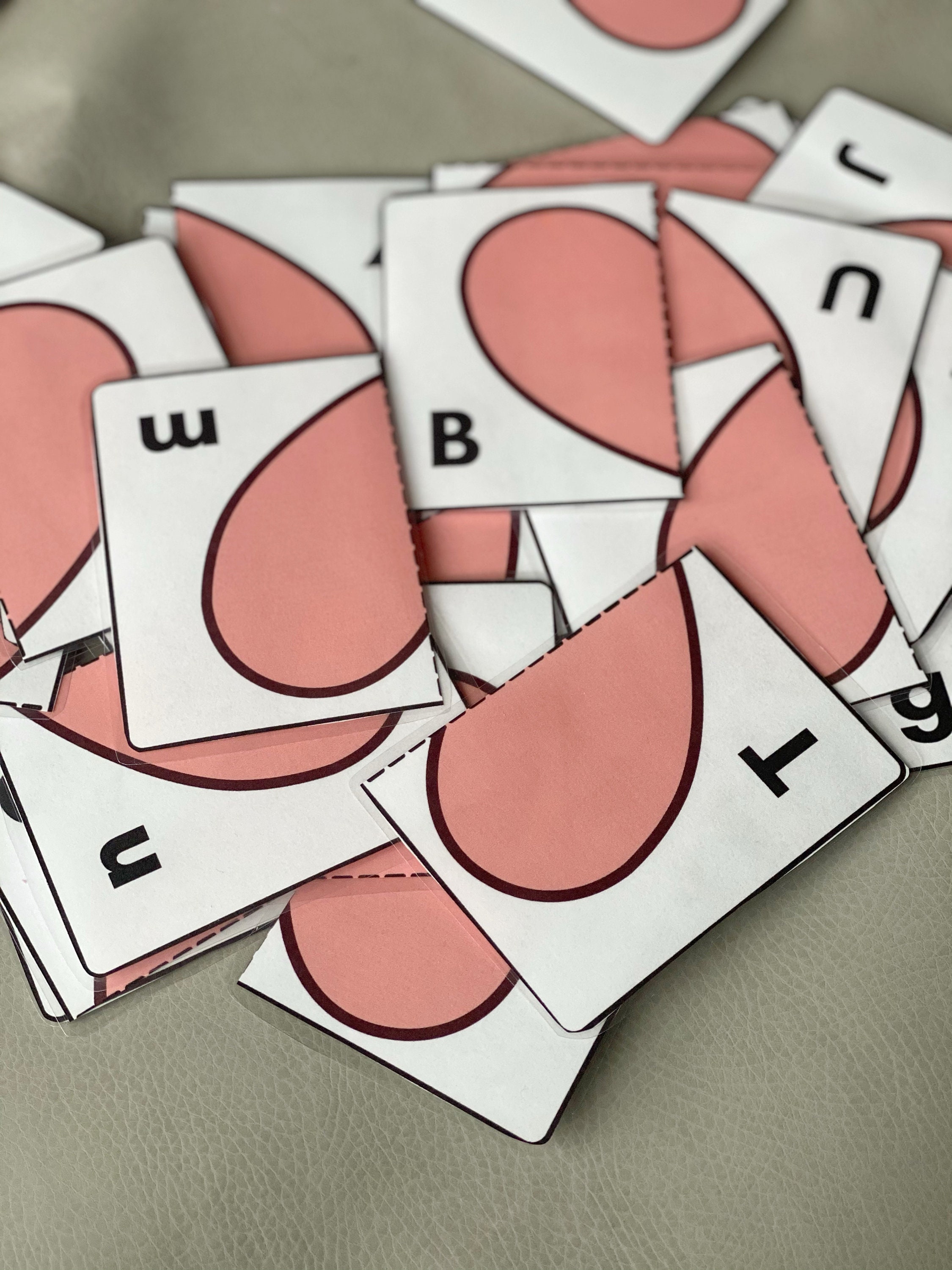 Preschool Valentine Heart Alphabet Letter Match - Uppercase and ...