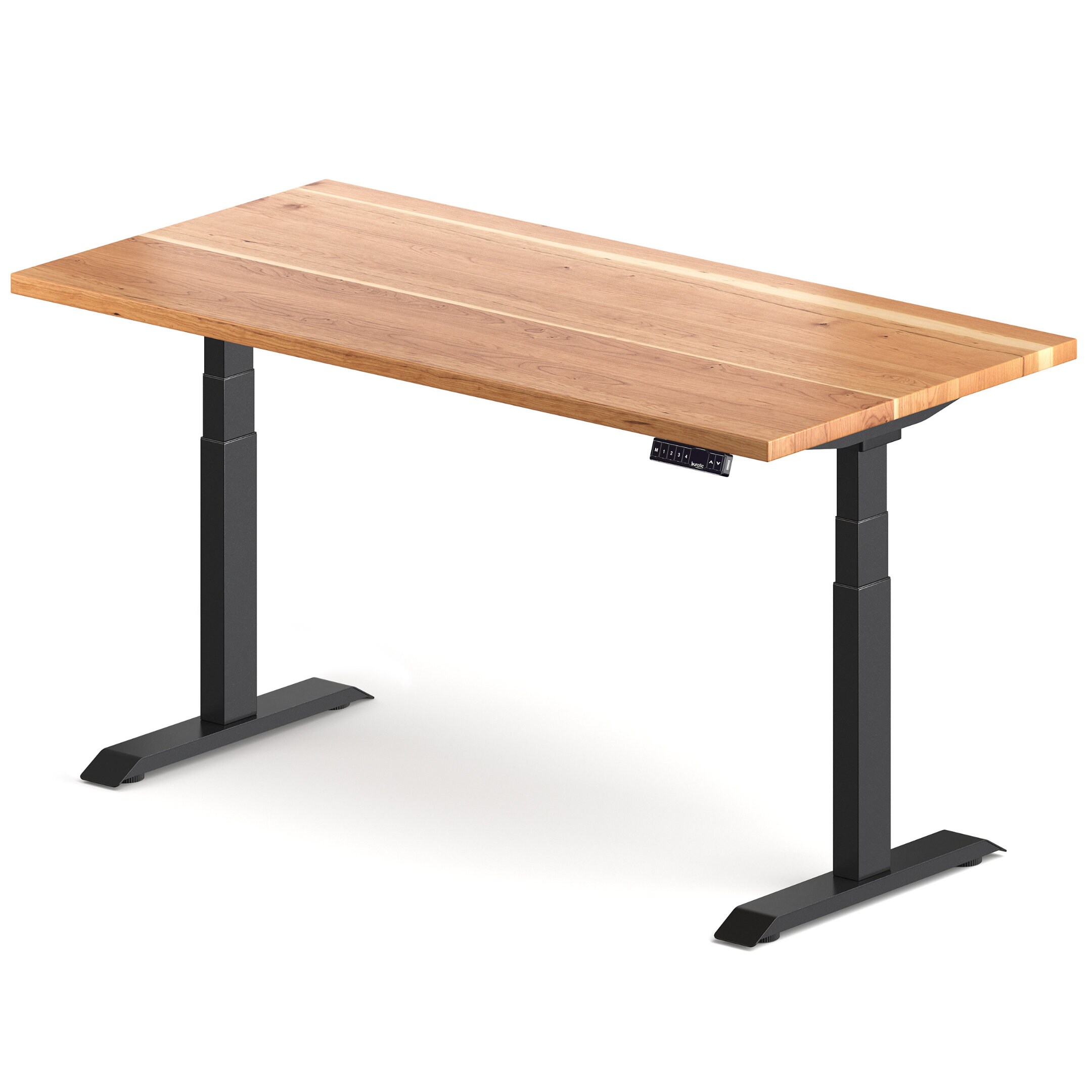 Handmade Cherry Solid Wood Standing Desk Made in Canada Visionary ...