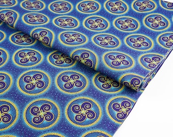 Leteisi Blue Fabric - Etsy UK