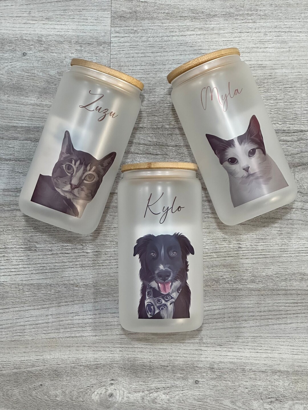 Portrait Cups, Custom Portrait Cups, Libbey Glasses, Glass Beer Can ...