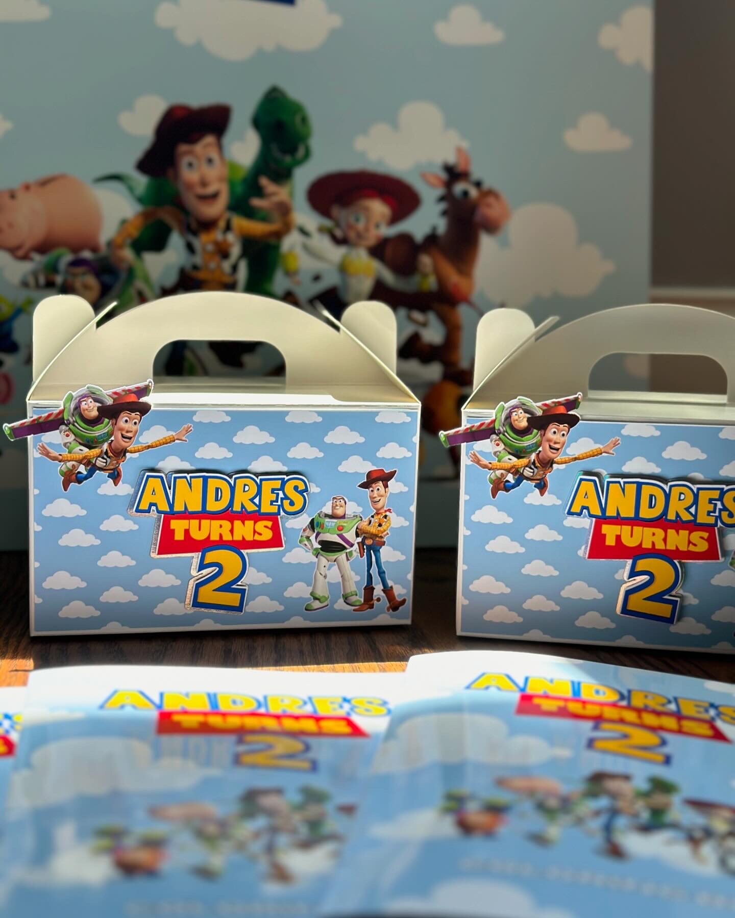 Toy Story Party Boxes Boxes, Toy Story Decor, Toy Story 3, Toy Story ...