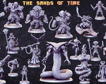 Constrictor Snake Mini DND Pathfinder Dungeons & Dragons RPG Tabletop ...