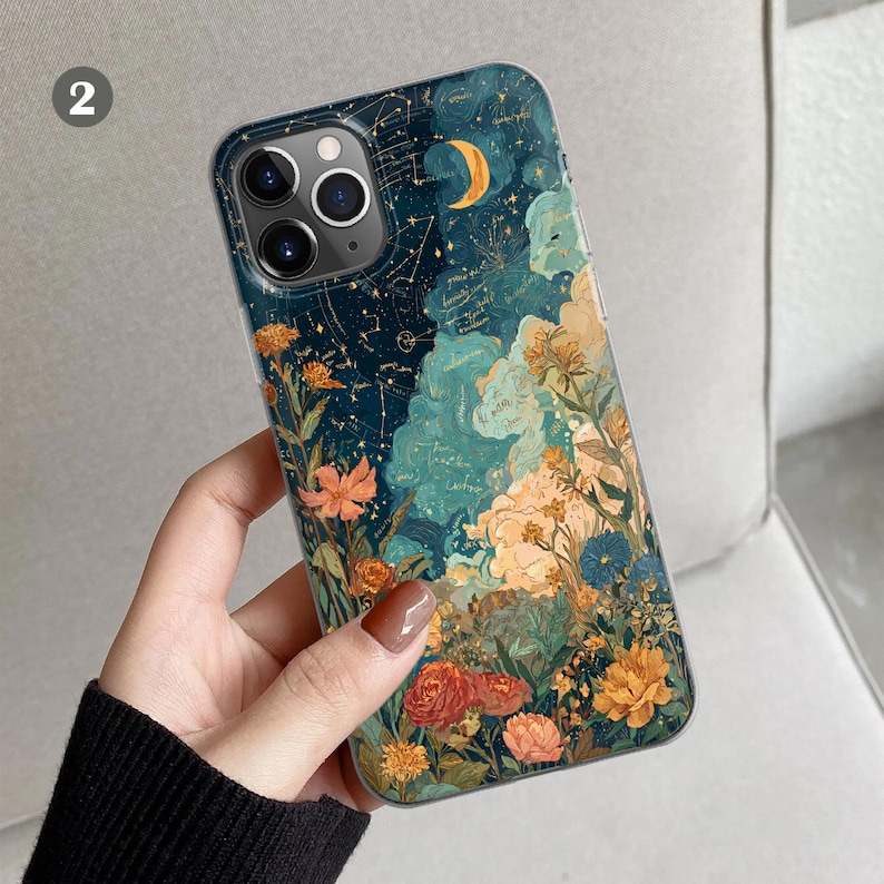 Cottagecore Phone Case - Nature Aesthetic Cover for iPhone 17 Pro Max ...