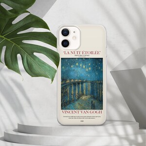 Art Phone Case Van Gogh Claude Monet Cover Fit iPhone 15 14 13 12 11 ...