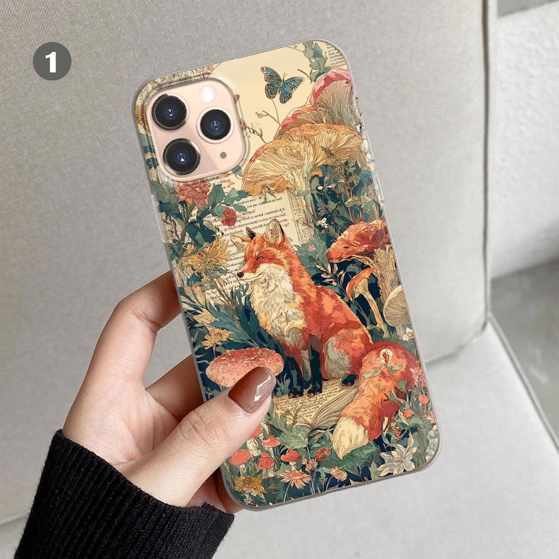 Cottagecore Phone Case - Nature Aesthetic Cover for iPhone 17 Pro Max ...