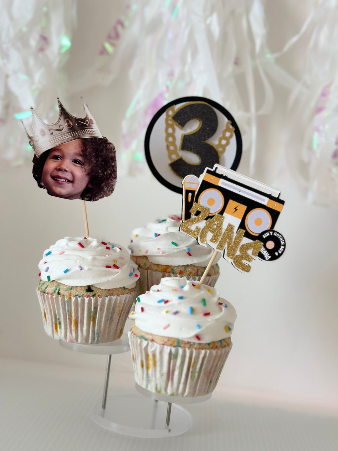 3 Thang/notorious 1 Cupcake Toppers - Etsy