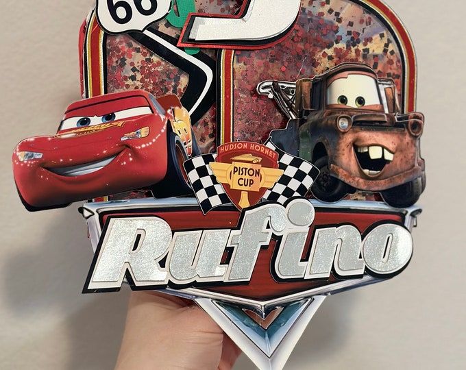 Cars Theme Cake Topper - Etsy