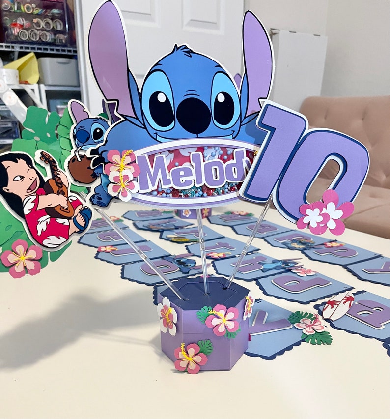 Lilo and Stitch Centerpieces - Etsy