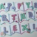 Squish Birthday Banner - Etsy