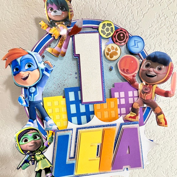 Action Pack Cake Topper - Etsy