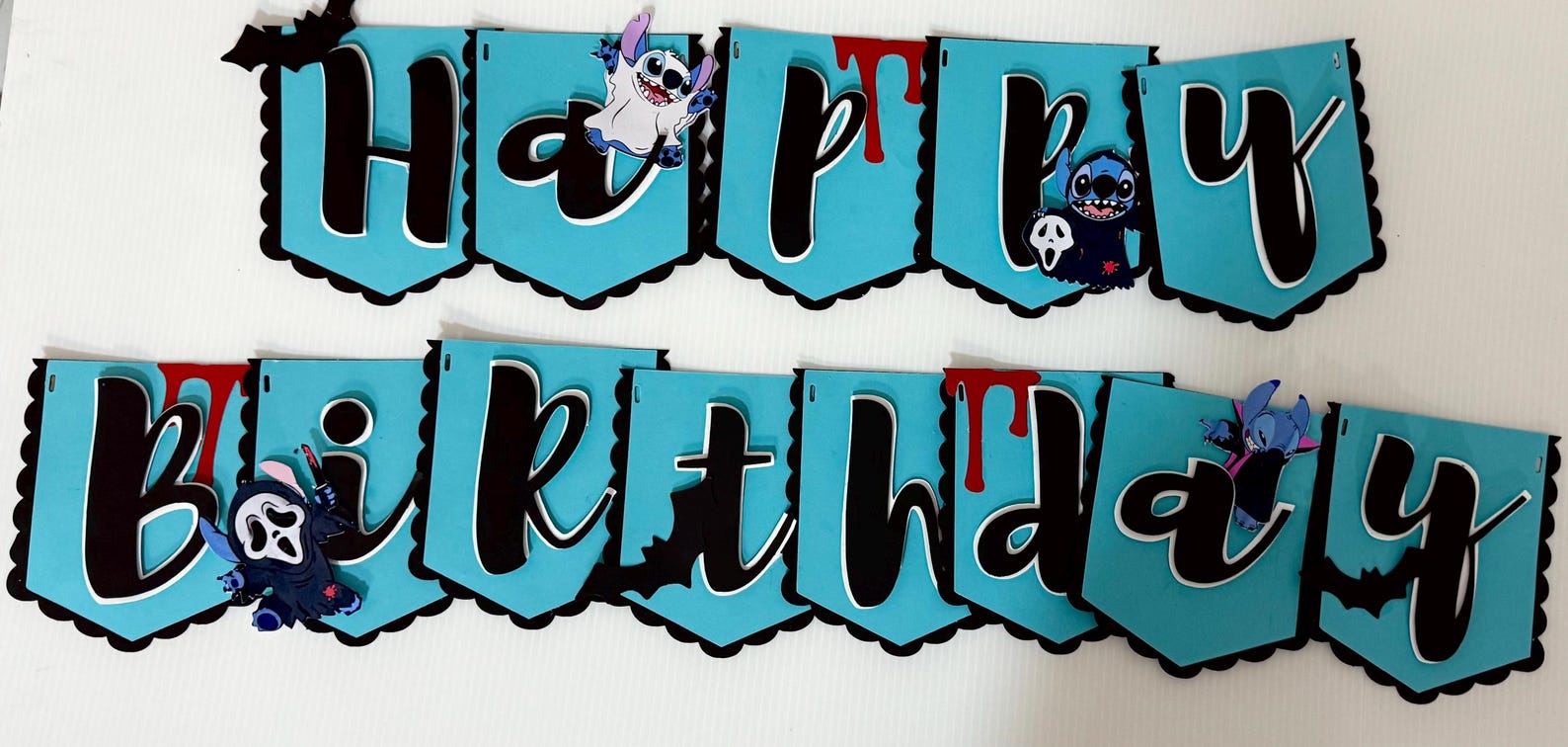 Lilo and Stitch Birthday Banner | Hawaiian Ohana Party, Custom Name - Etsy