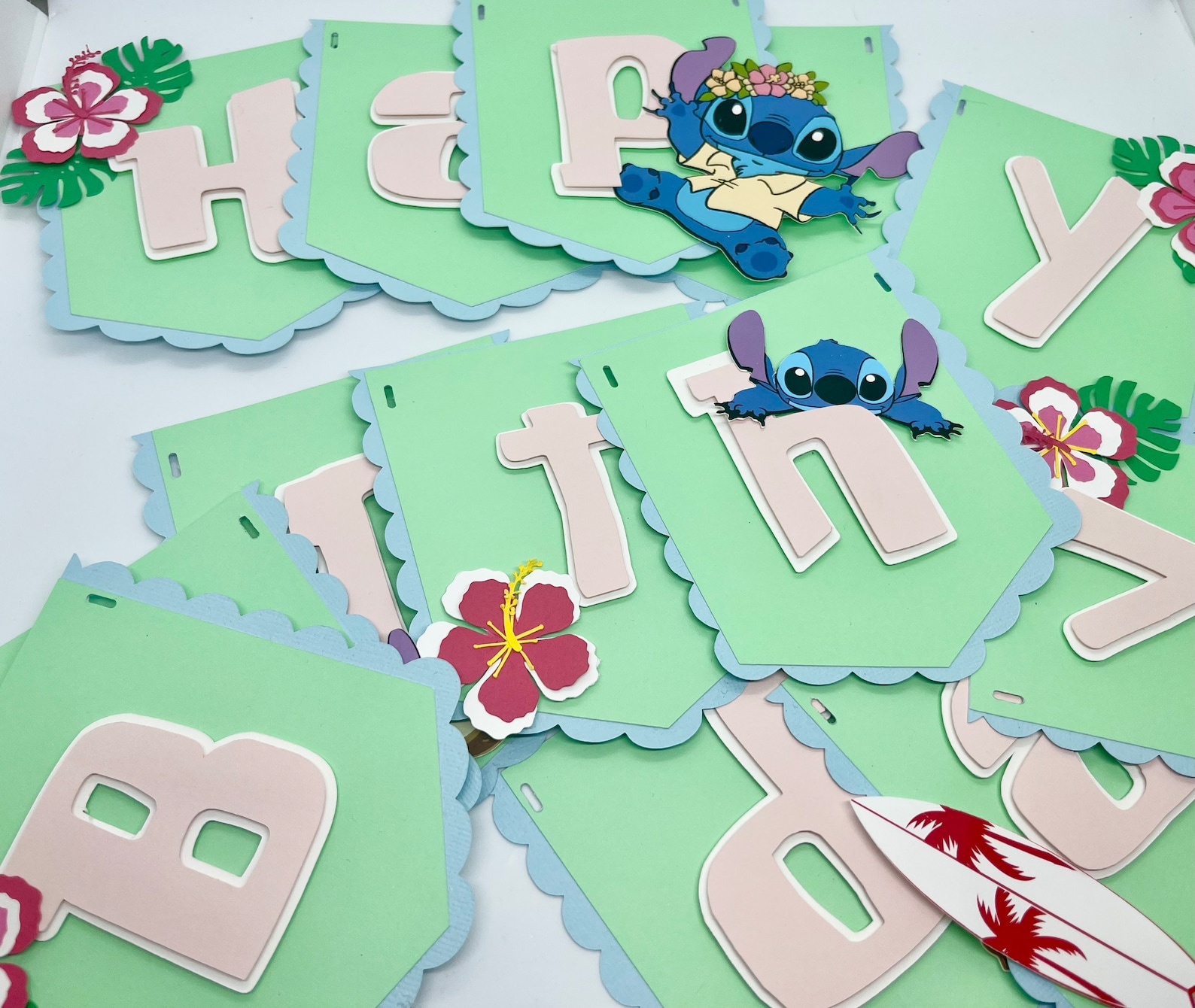 Lilo And Stitch Birthday Banner