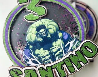 Hulk Cake Topper Hulk Birthday Party - Etsy