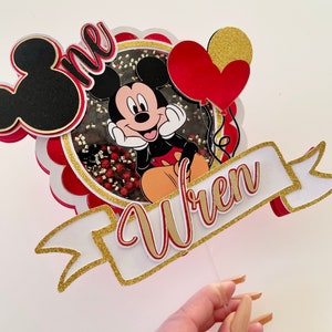 Mickey Mouse Cake Topper - Etsy