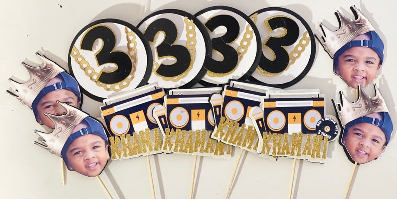 3 Thang/notorious 1 Cupcake Toppers - Etsy