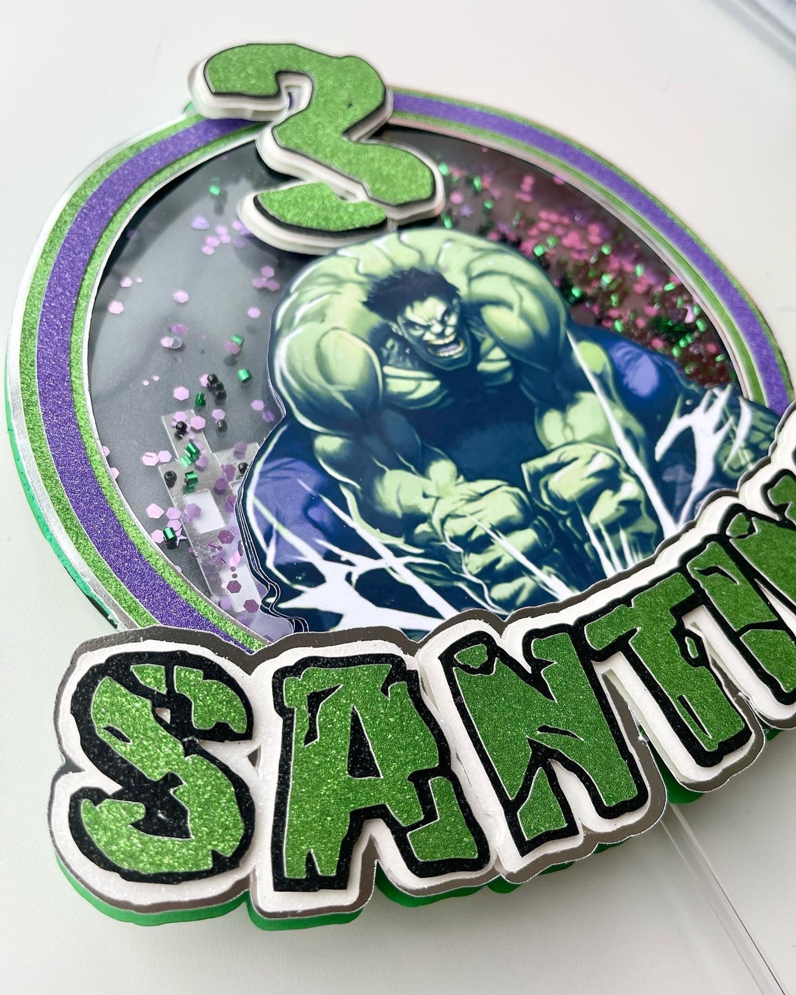 Hulk Cake Topper - Etsy