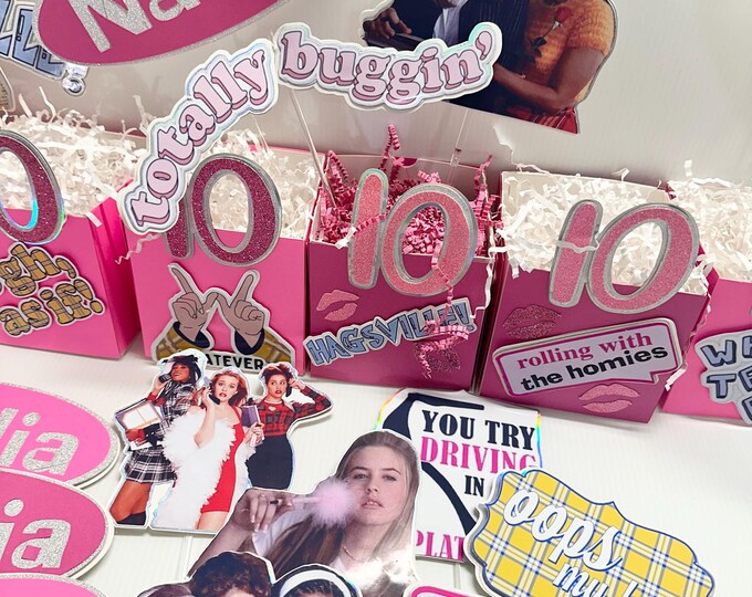 Clueless Birthday Party Centerpieces - Etsy